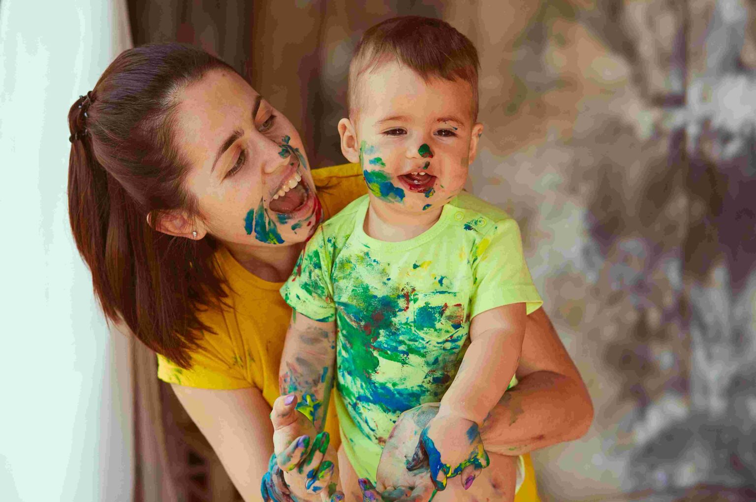 4 Non-Toxic Paint Recipes for Baby and Toddler's Creative Art | Artsy ...